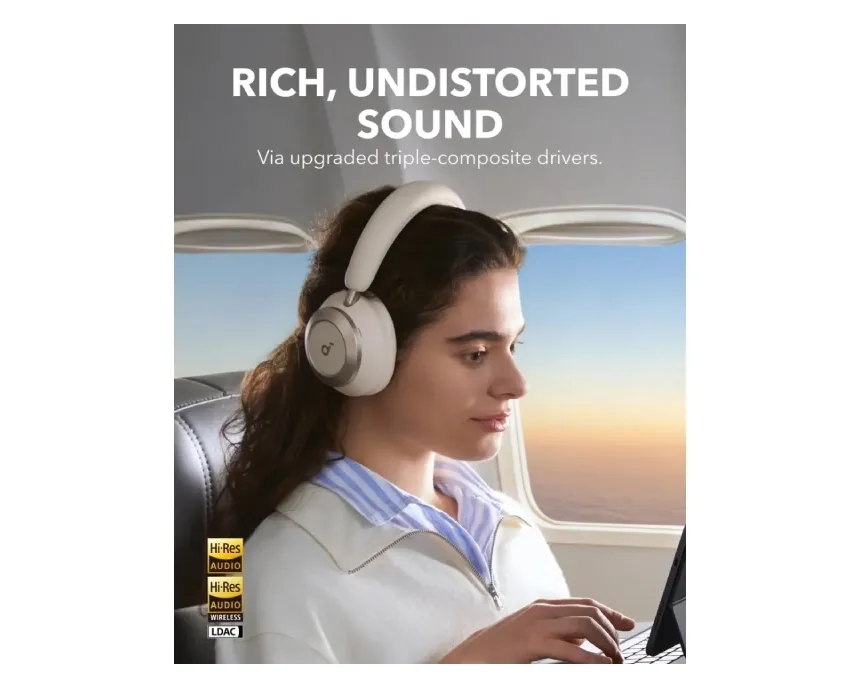 Slušalice | ANKER Soundcore Space One Pro ANC BT slušalice bele ...