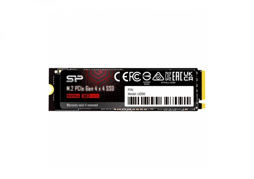 SSD | Silicon Power SP01KGBP44UD9005 M.2 NVMe 1TB, 2280, PCIe Gen 4x4, UD90, 3D NAND, Read up to ...