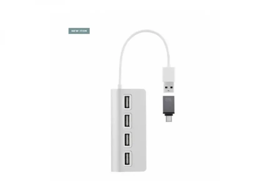 Adapteri | TNB HUBUSB4ALU USB RAZDELNIK SA 4 USB KONEKTORA ...