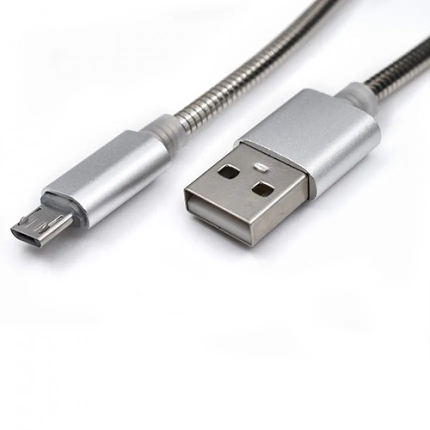 Adapteri | USB metalni kabl na Mikro 1m MAB-K010 Silver 101-21 ...