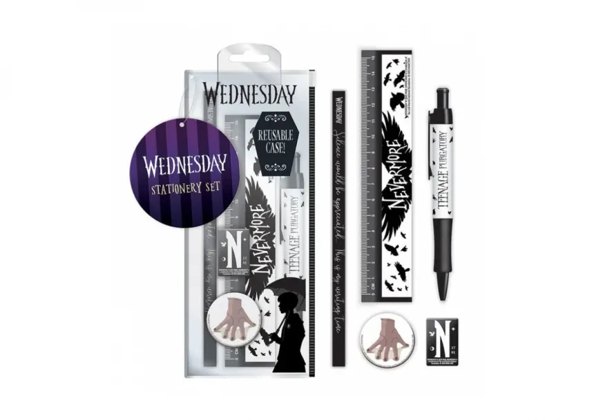 Ostala igračka oprema | Wednesday (Nevermore) Stationery Set ...